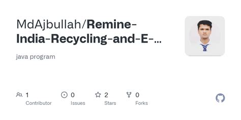 Github Mdajbullah Remine India Recycling And E Waste Or Li Battries
