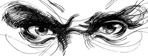 Line Art Angry Eyes Stock Illustrations 1 606 Line Art Angry Eyes
