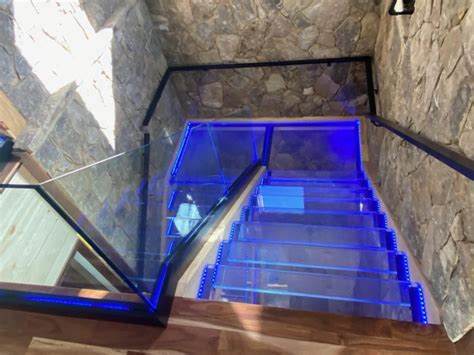 Glass Flooring And Stair Treads For Residential Applications