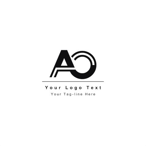 Premium Vector Ao Or Oa Letter Logo Unique Attractive Creative Modern Initial Ao Oa A O