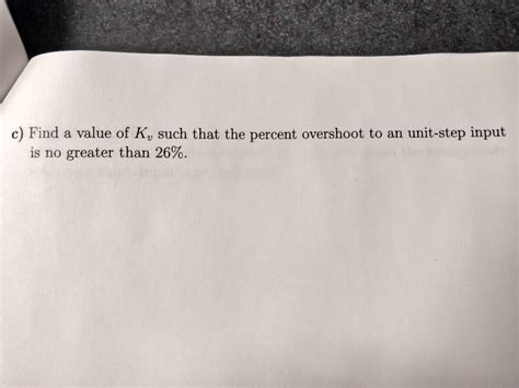 Solved Consider The System Shown In The Following Figure Chegg