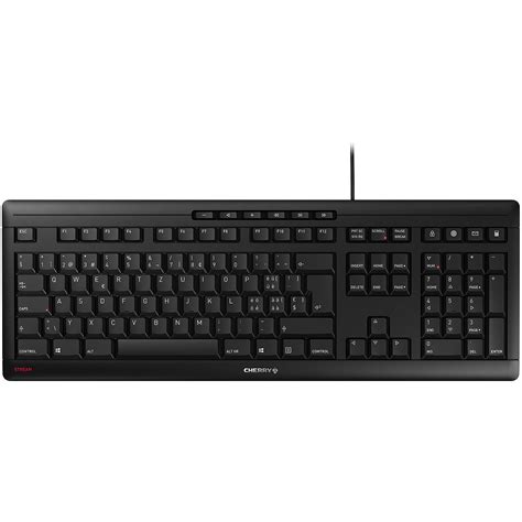 Cherry Stream Keyboard Noir Qwertz Suisse Clavier Pc Ldlc Muséericorde