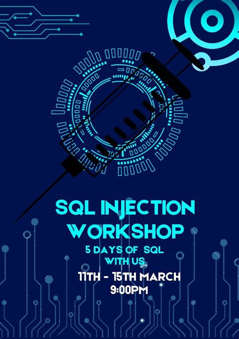 Cyber Gurukulam On Linkedin Sqlinjection Cybersecurity Workshop Freetraining
