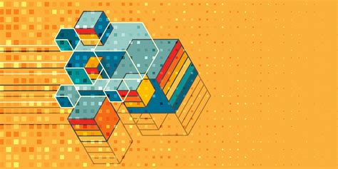 Cubic Elements And Blocks Illustration 68143940 Vector Art At Vecteezy