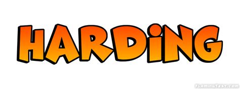 Harding Logo Outil De Conception De Nom Gratuit à Partir De Texte