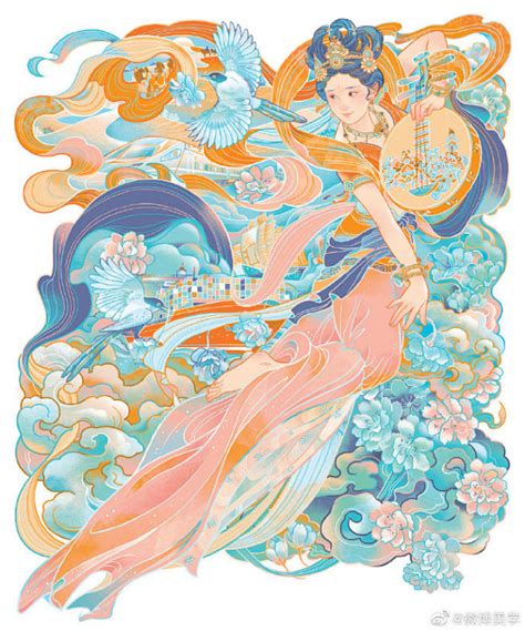 微博美学原创设计师扶持计划 No009 本期推荐：插画师李旻 简介：李旻，中国日报社主任编辑，海外版头版插图作者，中国出版协会装帧艺术工作委员会委员、深圳市插画协会（sia）会员