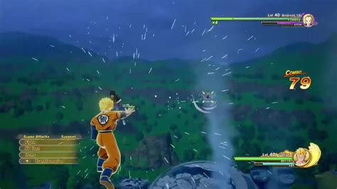 Dragon Ball Z Kakarot Future Gohan Vs Android 17 Gameplay