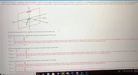 Solved As Shown In The Figure A Rectangular Loop With A Chegg
