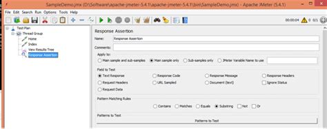 Jmeter Response Assertion How To Use Jmeter Response Assertion
