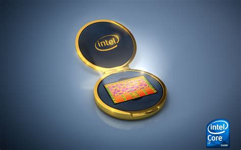 Intel Computer Processor Inside The Case HD Wallpaper Wallpaper Flare