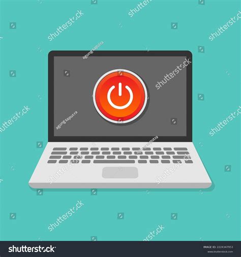 2 434 Power Off Laptop Images Stock Photos Vectors Shutterstock