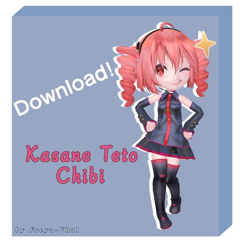 Down Kasane Teto Chibi By Freya Vhal On Deviantart