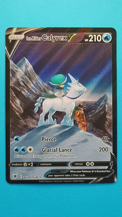 Ice Rider Calyrex V Trainer Gallery Astral Radiance En D