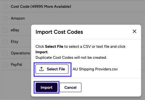 Using Cost Codes For Multi Location Accounts Stamps