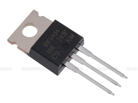 Transistor Mosfet Irf1404 40v 162a Npn Electronica Plett
