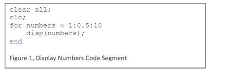 Solved 1 Create The Matlab Program Consisting Of The Matlab