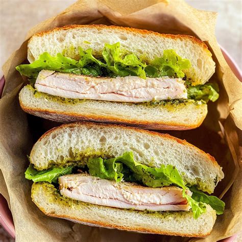 Pesto Turkey And Mozzarella Ciabatta