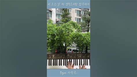 비오는 날 차 경적소리랑 합주 Youtube