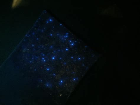 Diamond Glows Pink Under Black Light Shelly Lighting