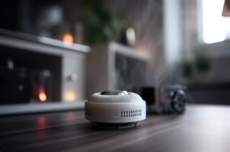 Premium Ai Image Smart Thermostat And Smoke Detector In The Modern
