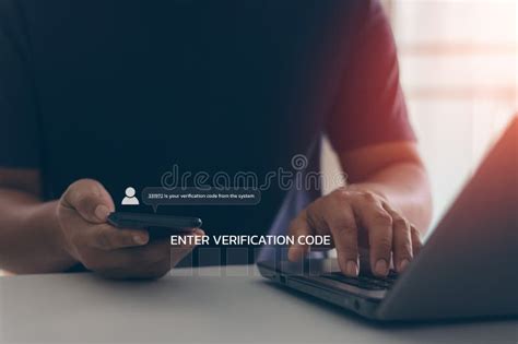 Cyber Security Technology Concept Two Step Authentication Or 2fa