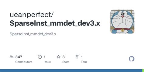 github ueanperfect sparseinst mmdet dev3 x sparseinst mmdet dev3 x