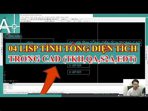 Lisp Cad Tính Tổng Diện Tích Hướng Dẫn Chi Tiết Và Hiệu Quả