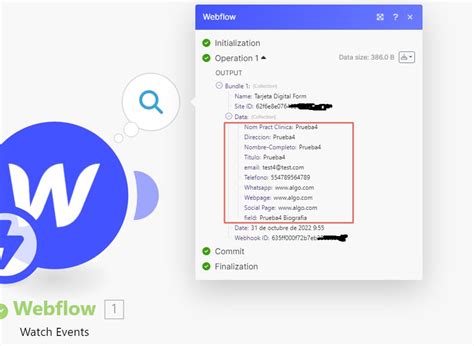 field reading limited to when connecting webflow forms how to