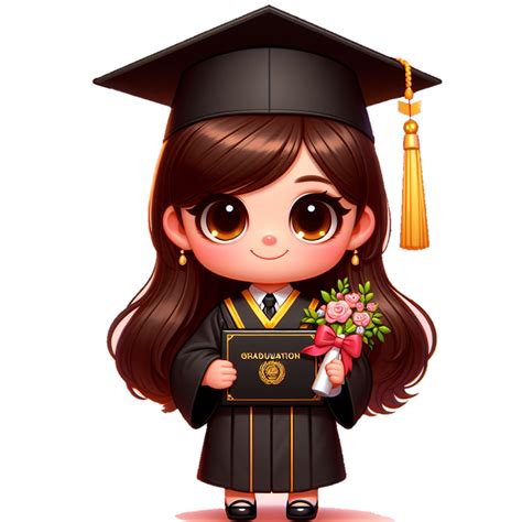 Kartun Wisuda Graduation Muñequita Graduada Dibujo Imagenes De Grado