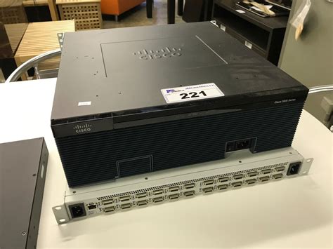 Cisco 3900 Series Integrated Service Router Able Auctions