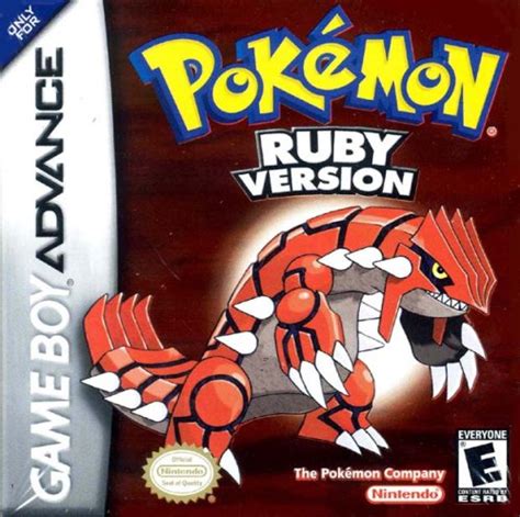 Pokémon Ruby Version U V 11 Nintendo Free Download Borrow