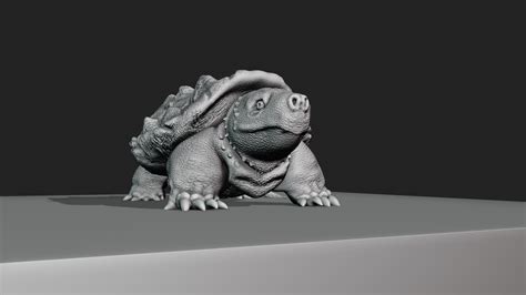 Stl File Alligator Snapping Turtle Stl 🐊 ・3d Printing Design To Download・cults