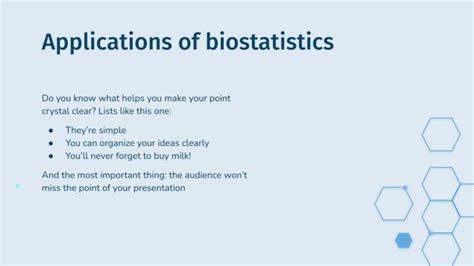 Biostatistics Master Of Health Google Slides PPT