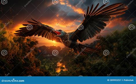 Prehistoric Birds Stock Illustration Illustration Of Jurassic 289993257