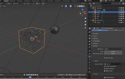 Particles How To You Hide The Emitting Object When Exporting