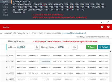 Cc1352p Scerrroutersecuresubpath Error 241 Force Mass Erase Does Not Help Sub 1 Ghz