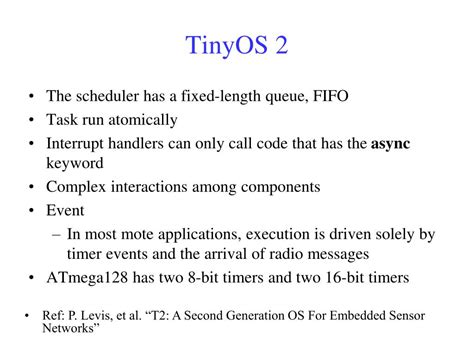 Ppt Tinyos Powerpoint Presentation Free Download Id477332