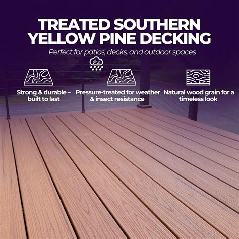 Southern Yellow Pine Decking Beauty And Strength For Your Outdoor Space