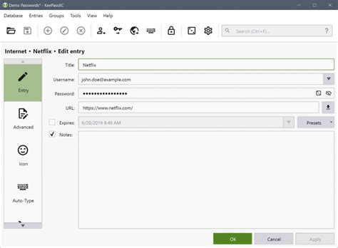 keepassxc download