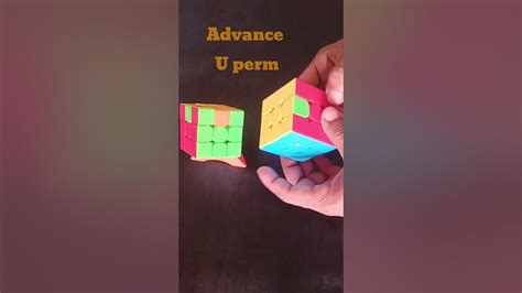 Advance Ua Perm Fastest Algorithm Viral Shorts Rubikscube Youtube