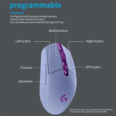 Jual Logitech G305 Lightspeed Wireless Gaming Mouse Sensor 12k Dpi Lilac Di Seller Avista