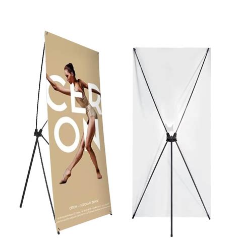Collapsible Aluminum Alloy X Frame Backdrop Display For Events X