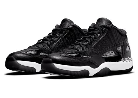 Air Jordan 11 Low Ie Black White 919712 001 Sbd