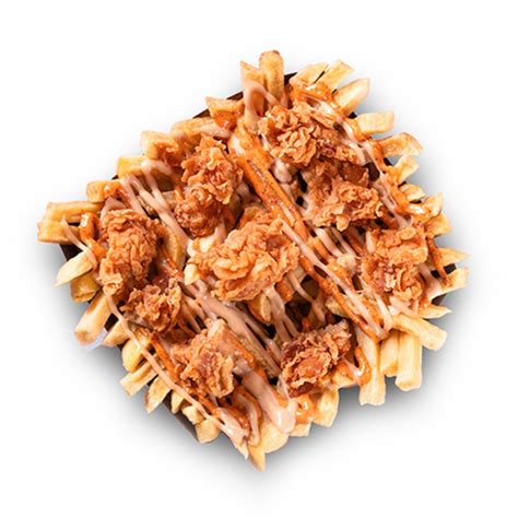 Crispy Fried Chicken Fries Beef Smash