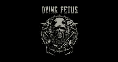 Dying Fetus Crown Of Thorns Dying Fetus Sticker Teepublic