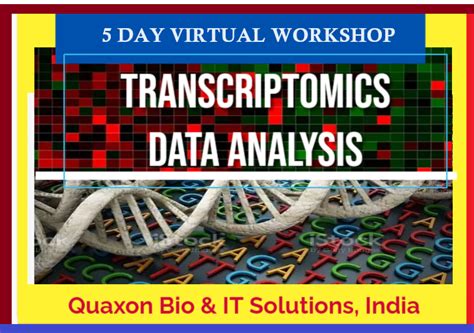 5 Day International Virtual Workshop On Ngs And Transcriptomic Data Analysis V 80 17 21 Dec