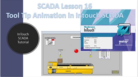 Scada Lesson 16 Tool Tip Animation In Intouch Scada Youtube