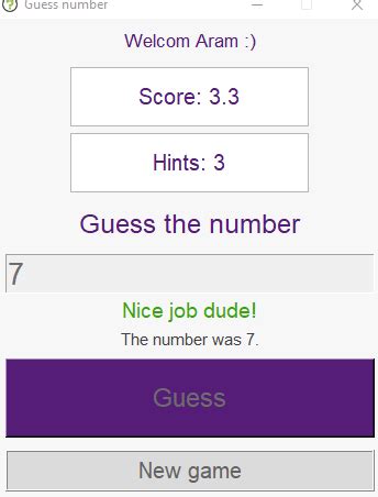 Github Errornight Number Guessing Gui This Is A Simple Number Guessing App With A Cool Use