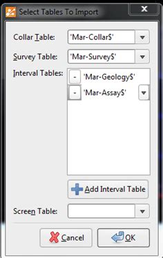 How To Import Data Into Leapfrog Using An ODBC Data Source How To