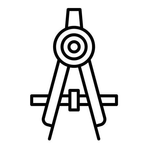 Compass Line Icon 14809617 Vector Art At Vecteezy